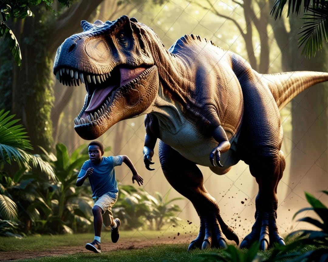 Dinosaur Digital Background, Kids Photo Prop, Photography Composite ...