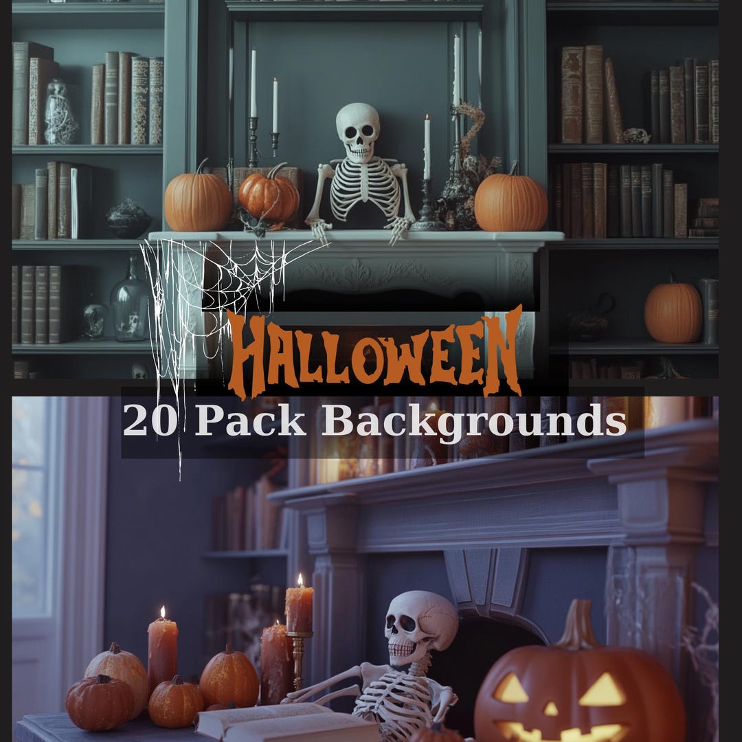20 Premium Halloween Zoom Backgrounds | Halloween Themed HD Backgrounds ...
