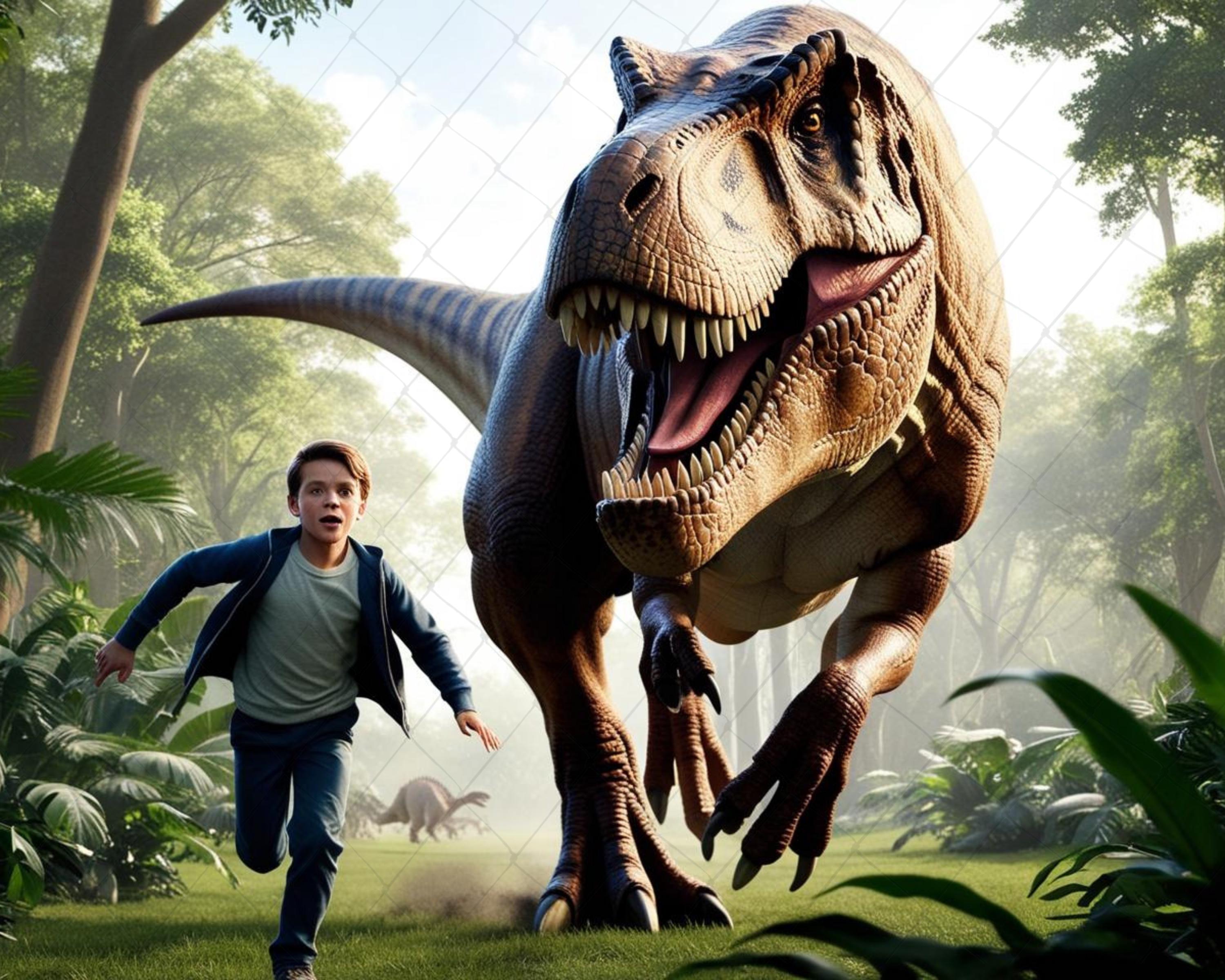 Dinosaur Digital Background, Kids Photo Prop, Photography Composite ...