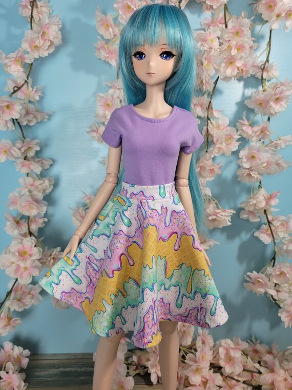 BJD SD Doll 60cm Circle Skirt Ice Cream - Etsy