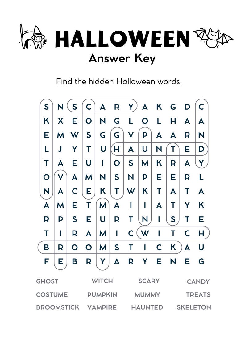 Spooky Hygge Coloring Pages 9 Cute & Cozy Halloween Pages Set One ...