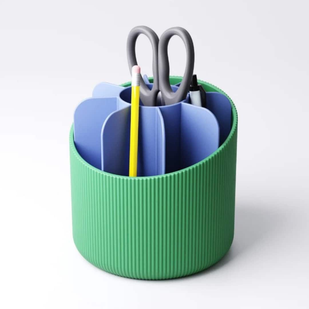 3d-printed PLA Organizer | Desk & Makeup Storage Ø13 Cm H12 Cm ...