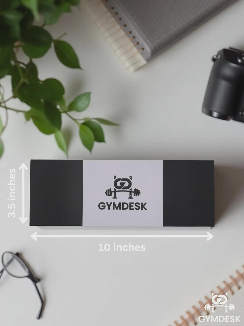 Mini Barbell With Colored Bumper Plates Stainless Steel 1:10 Desk ...