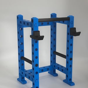 Miniature Squat Rack 1:10 Scale Custom Gym Rack Desk Organizer Pen ...