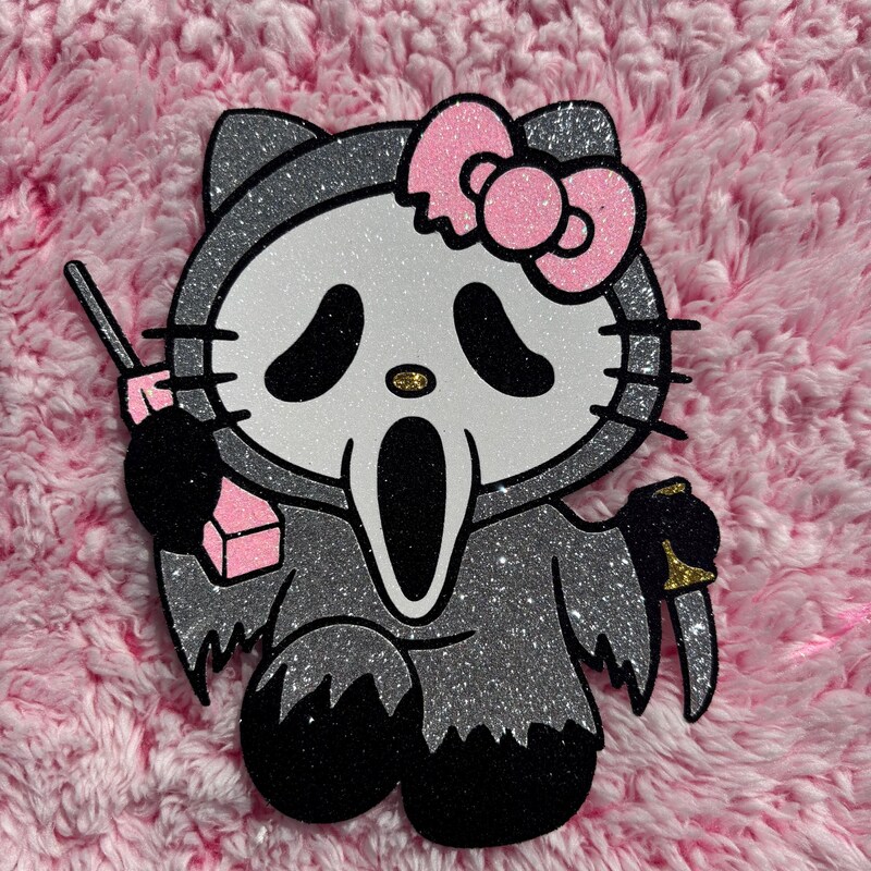 Kitty Ghostface - Etsy