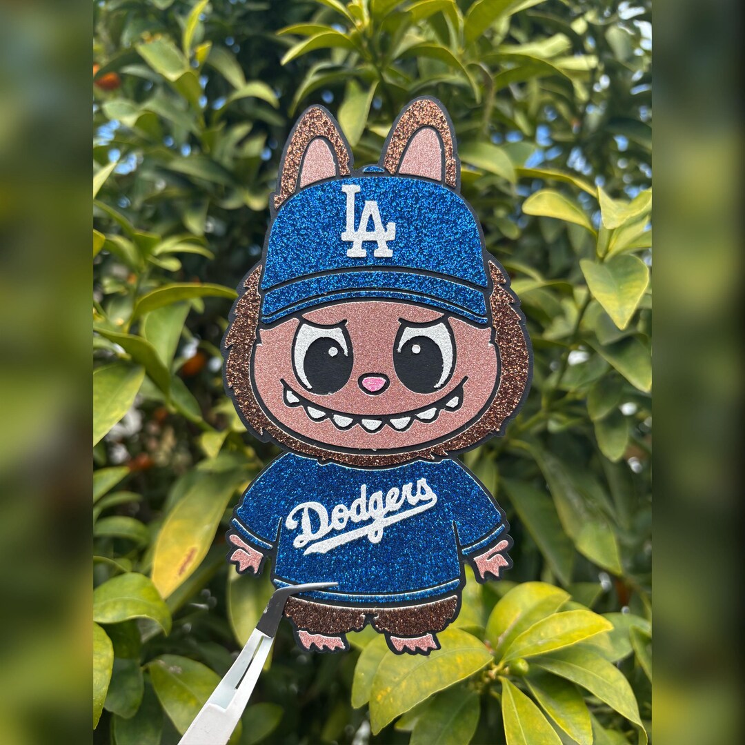 LA Dodgers Labubu Topper, Bouquet Toppers - Etsy