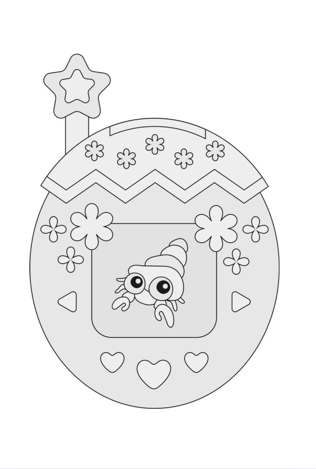 Y2K Colouring Pages - Etsy