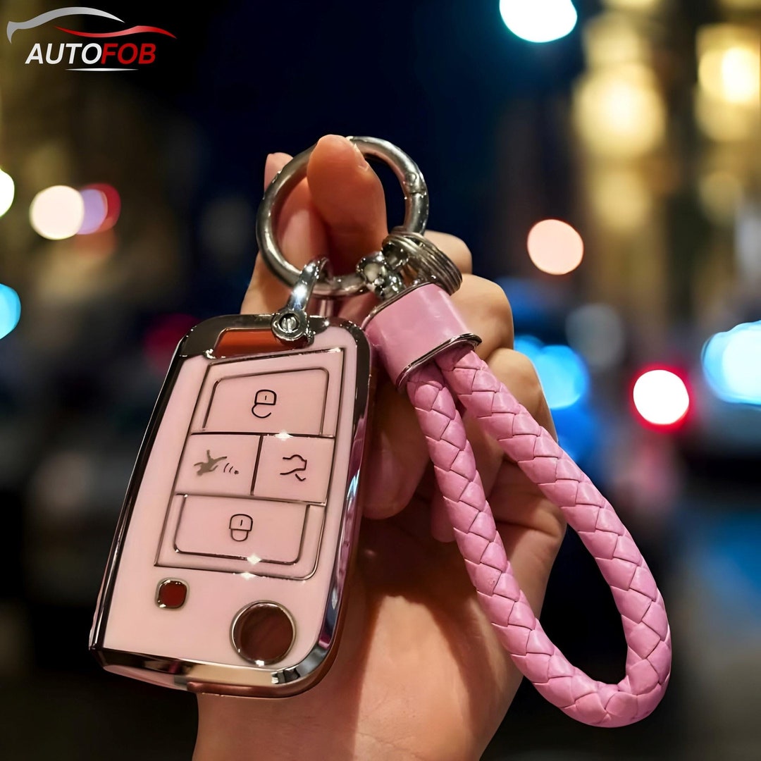 Car Key Cover for Volkswagen, With Keychain, Stylish, Tpu Fob, Car Key ...