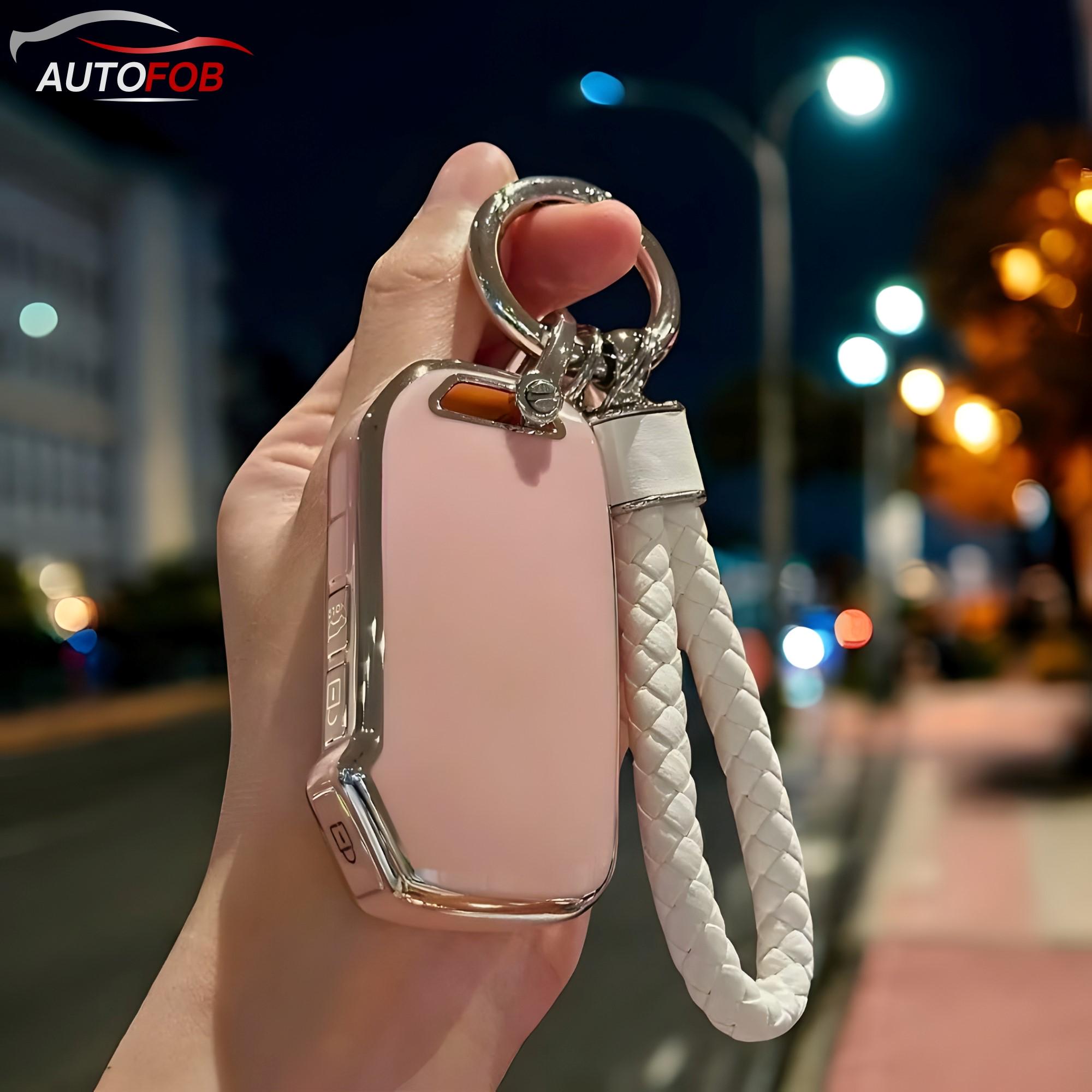 Kia Car Key Cover, With Keychain, Stylish, TPU Fob, Car Key Accessory ...