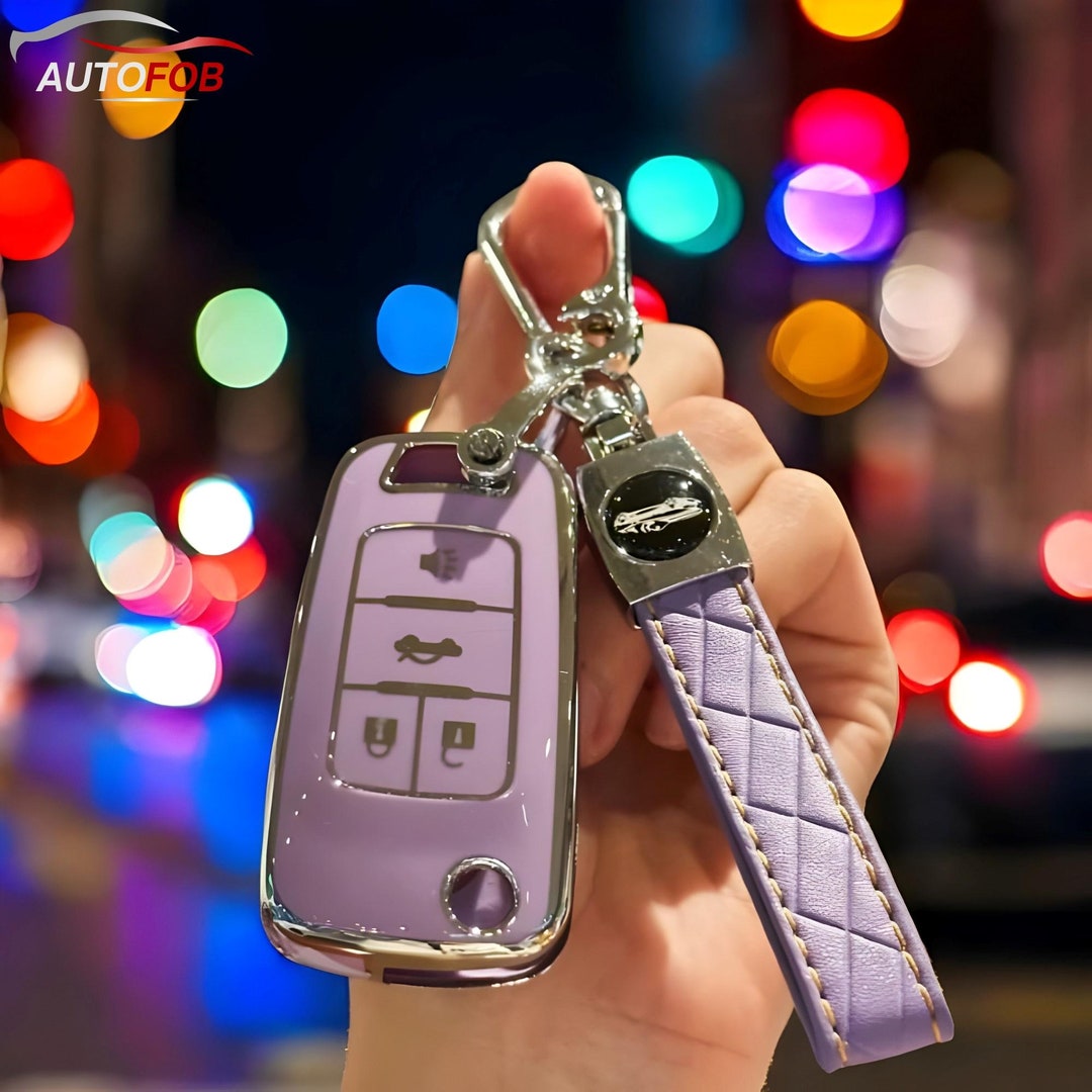 Car Key Cover for Chevrolet, With Keychain, Stylish, Tpu Fob, Car Key ...