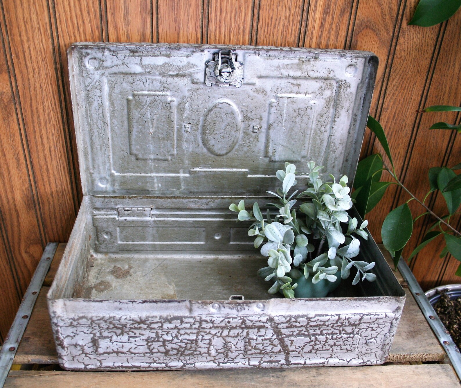 Fabulous Very Old Metal Box / Loaded With Charming Patina - Etsy