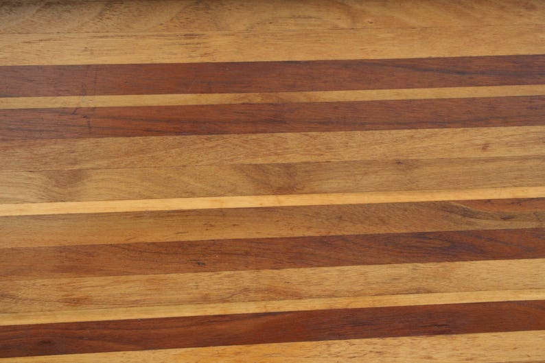 Beautiful Vintage Handmade Wood Serving Tray | Etsy