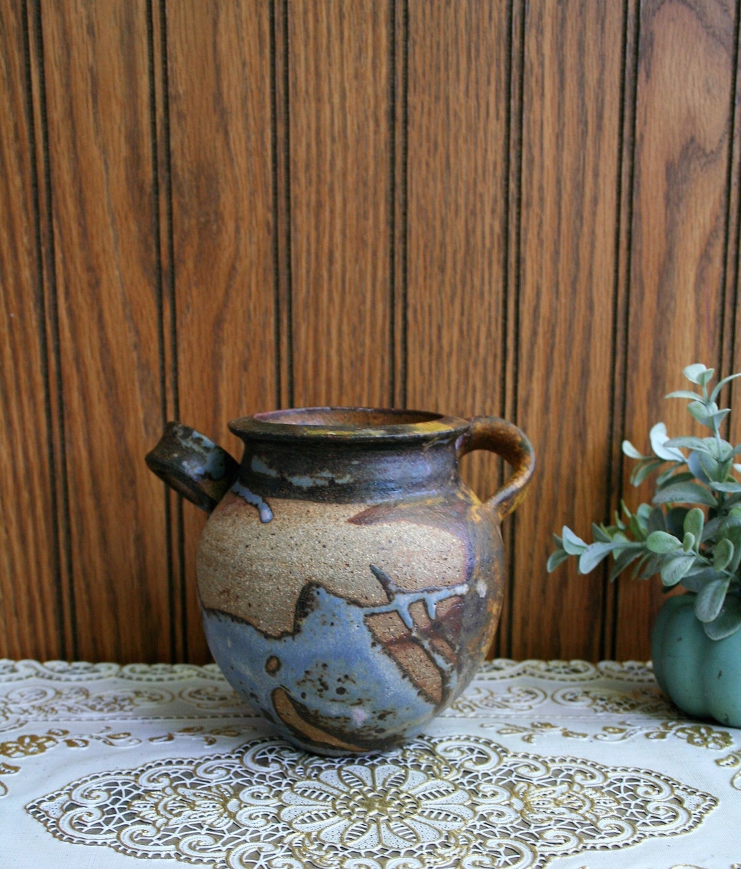 Handmade Art Pottery Vase - Etsy