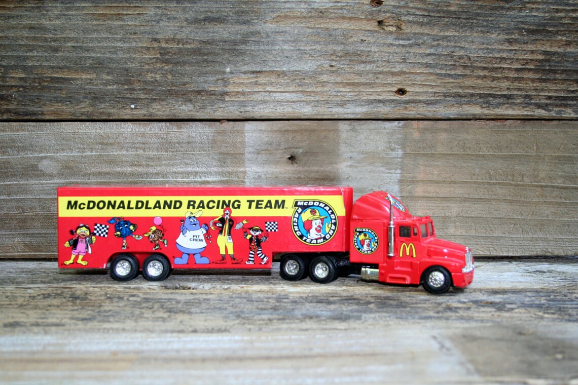 1994 Edition Mcdonaldland Racing Team 1/64 Scale Die Cast Cab - Etsy