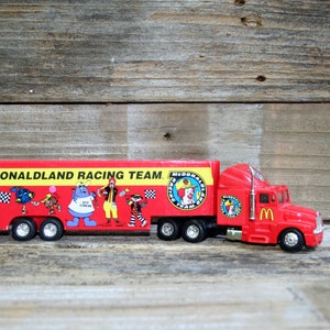 1994 Edition Mcdonaldland Racing Team 1/64 Scale Die Cast Cab Racing ...