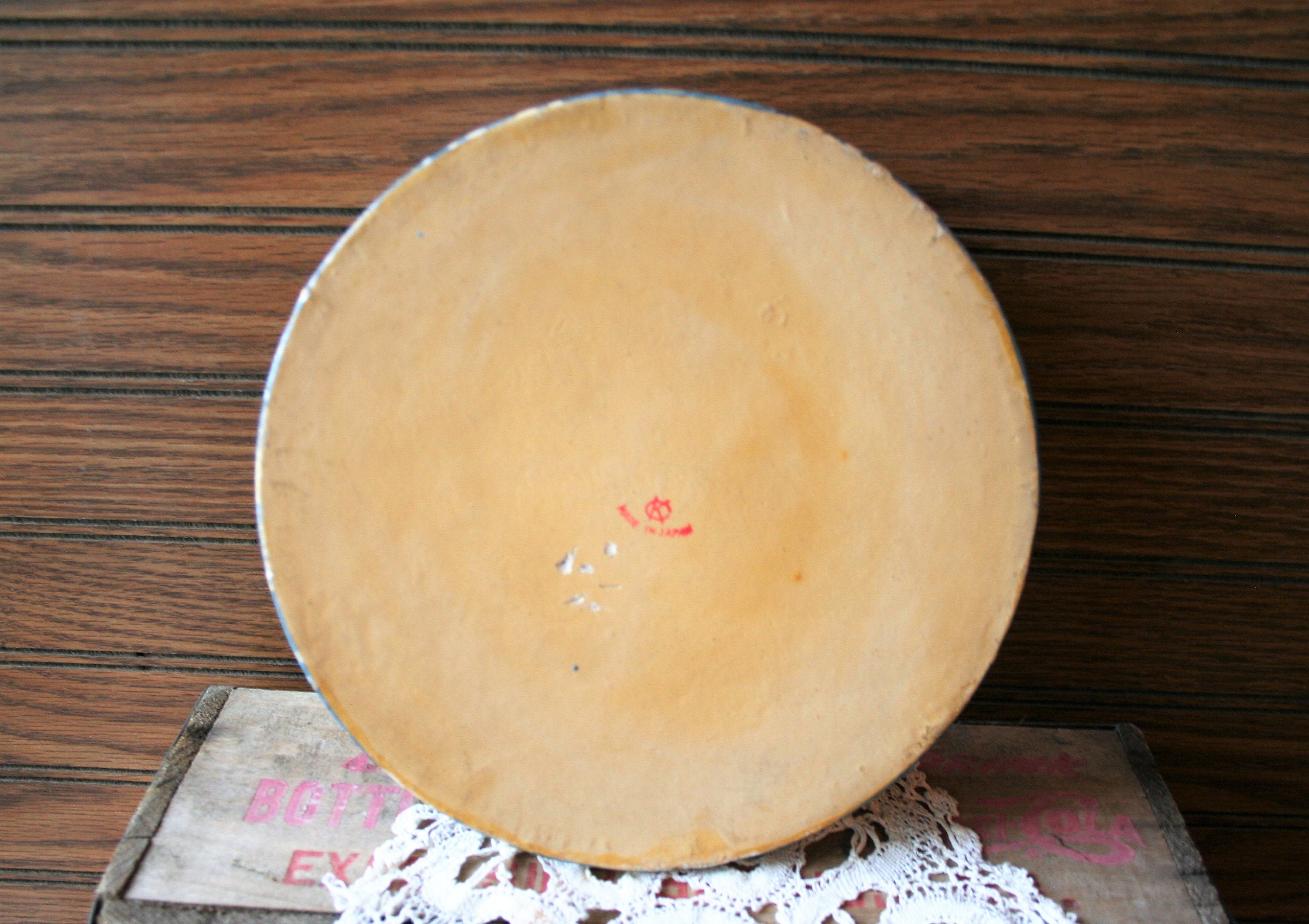 Gorgeous Vintage Chippy Round Floral Box / Shabby Chic / | Etsy