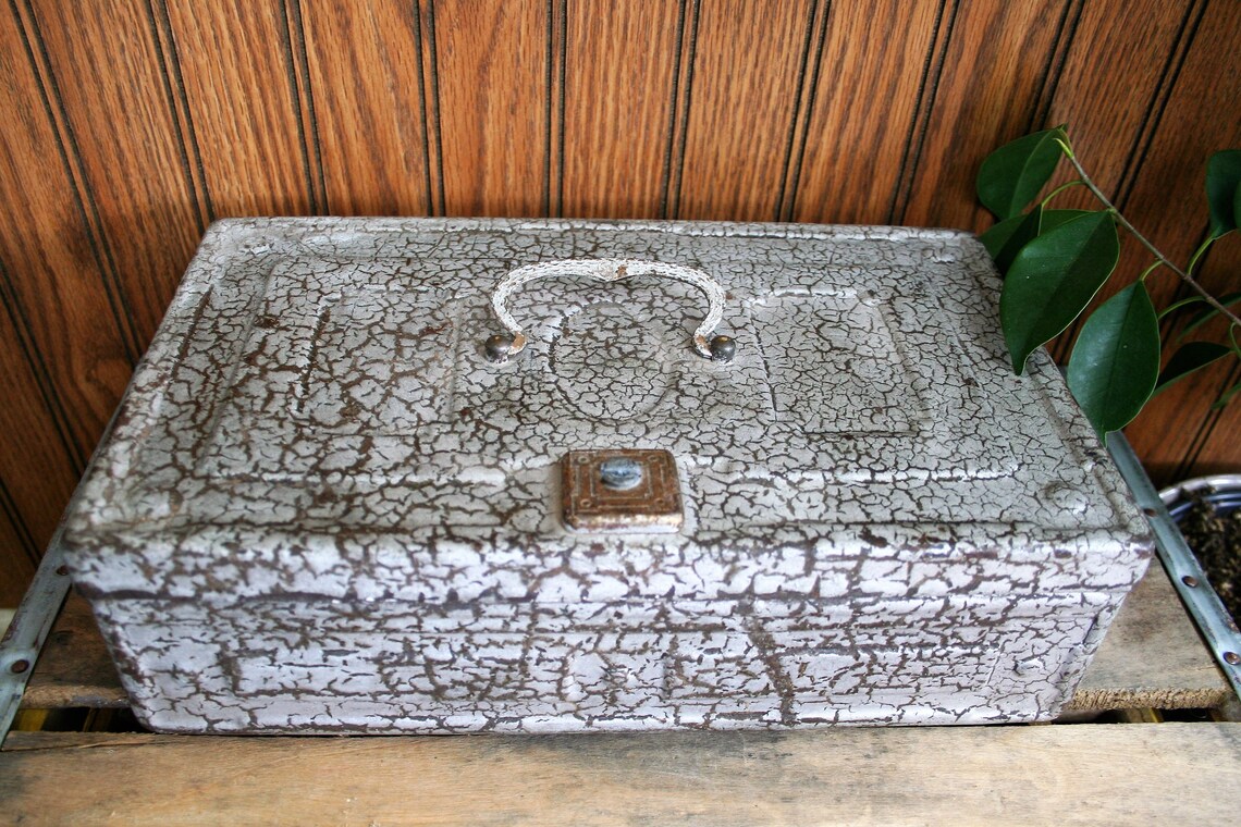 Fabulous Very Old Metal Box / Loaded With Charming Patina | Etsy