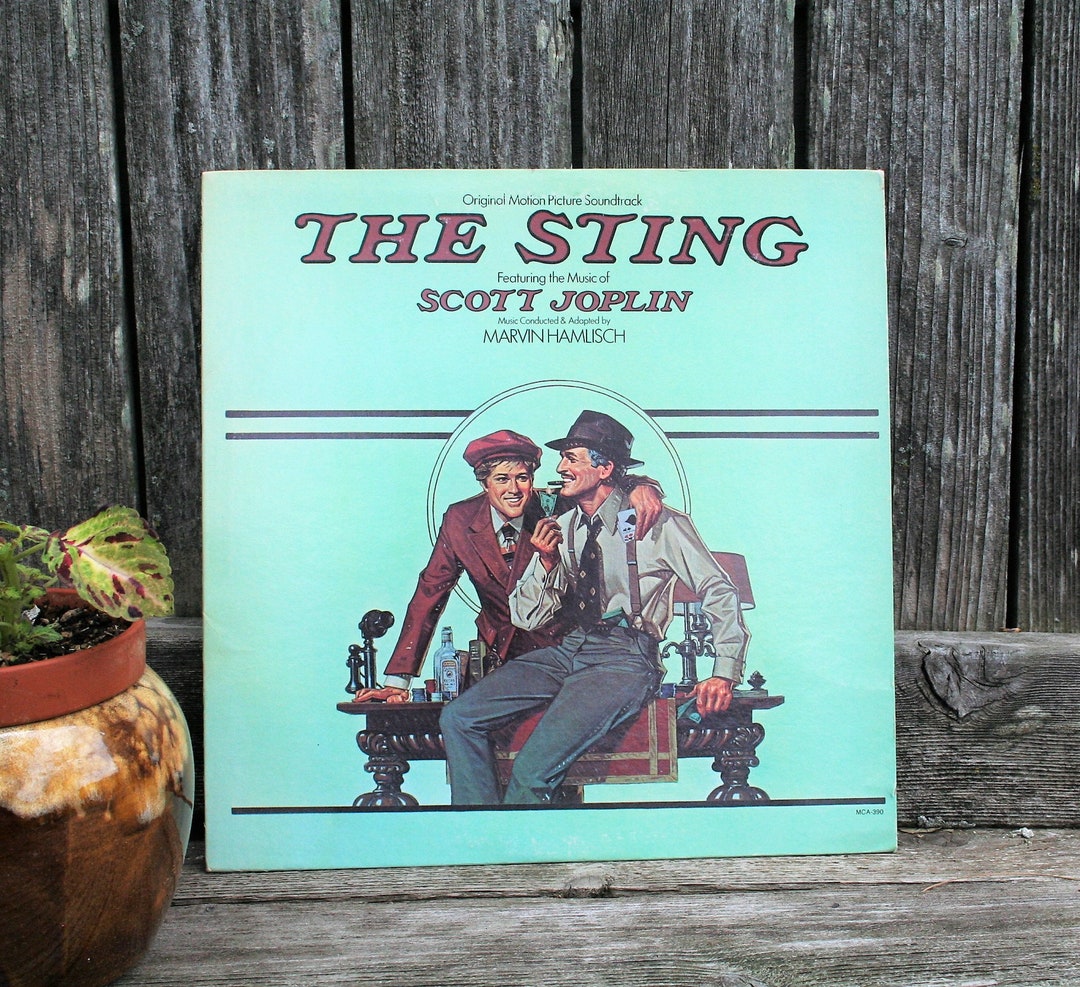 Original Motion Picture Soundtrack the Sting / Featuring the Music of Scott Joplin / 1974 MCA ...
