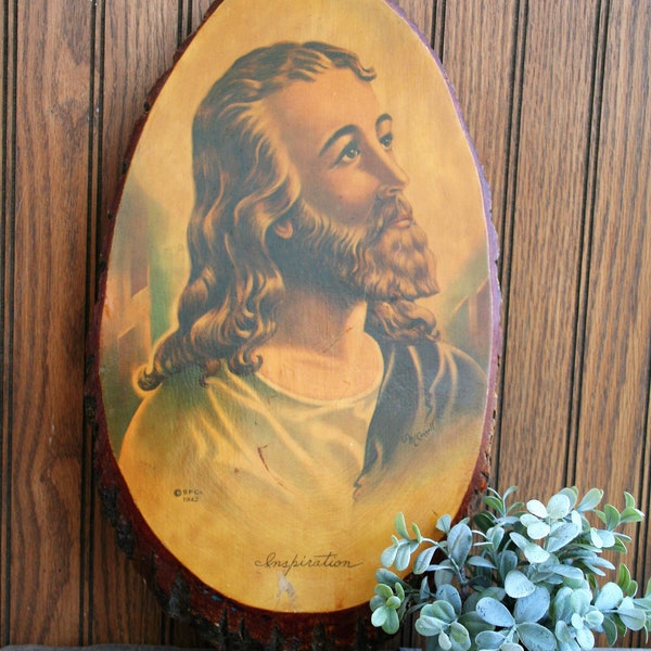 Vintage Wood Plaque - Etsy
