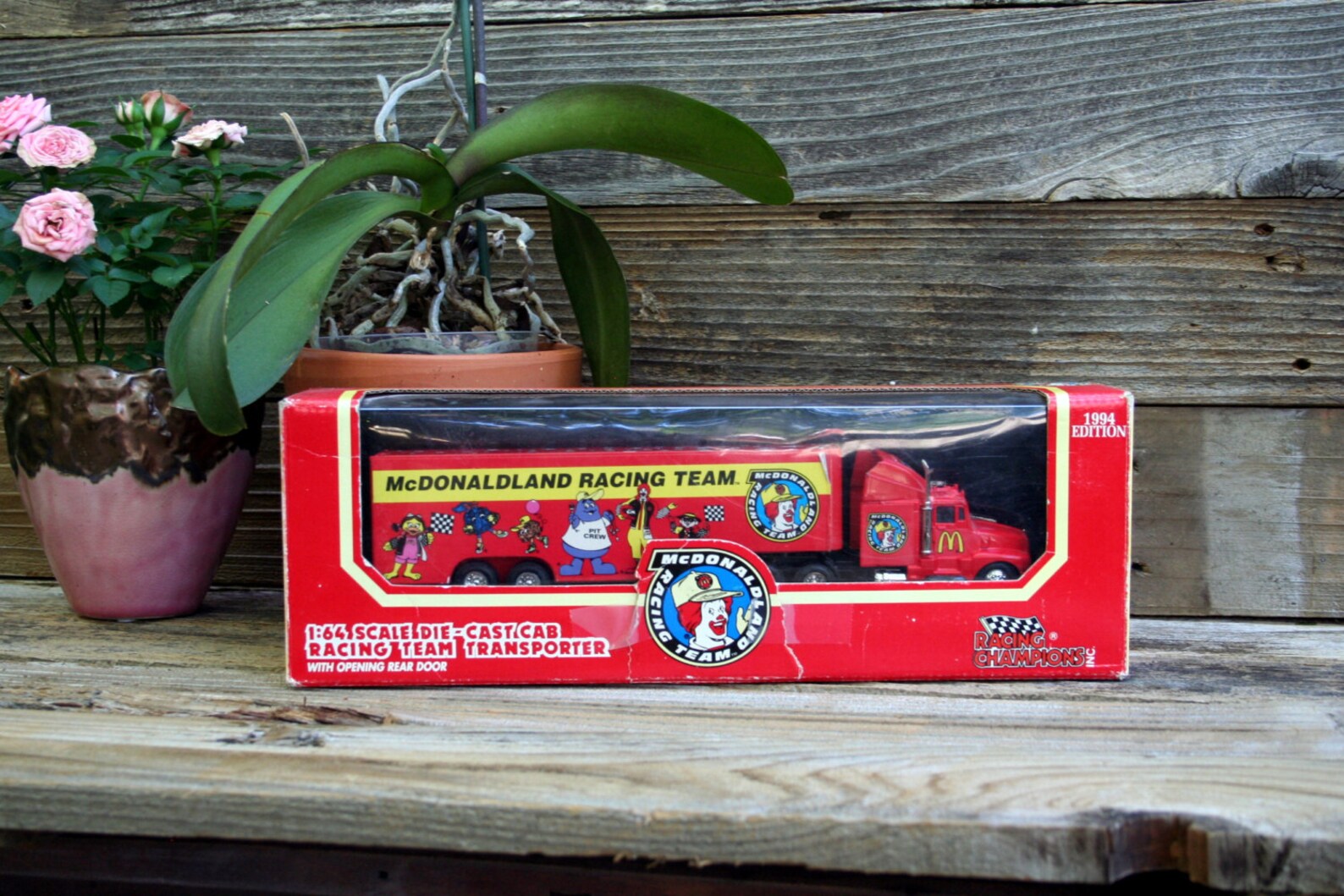 1994 Edition Mcdonaldland Racing Team 1/64 Scale Die Cast Cab | Etsy