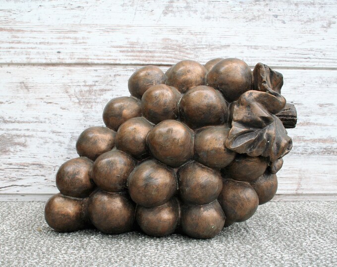 Lovely Resin Grape Cluster Sculpture / Art Object Decor - Etsy