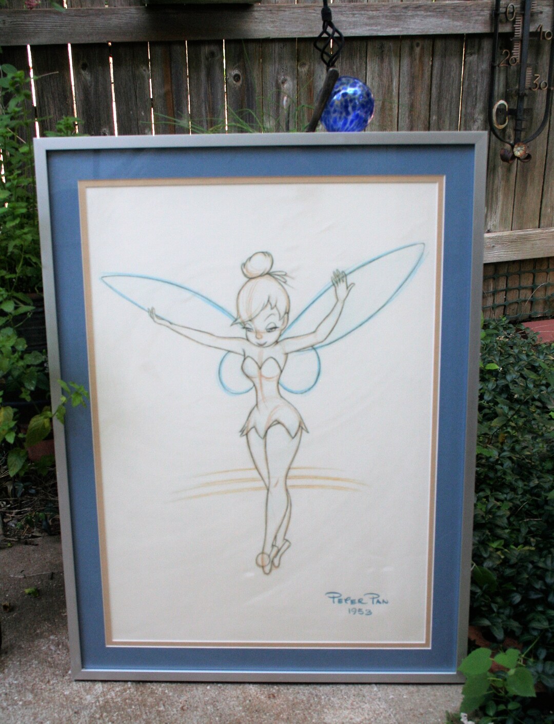 Amazing Peter Pan 1953 Framed Picture / Large / Local Pickup Only - Etsy