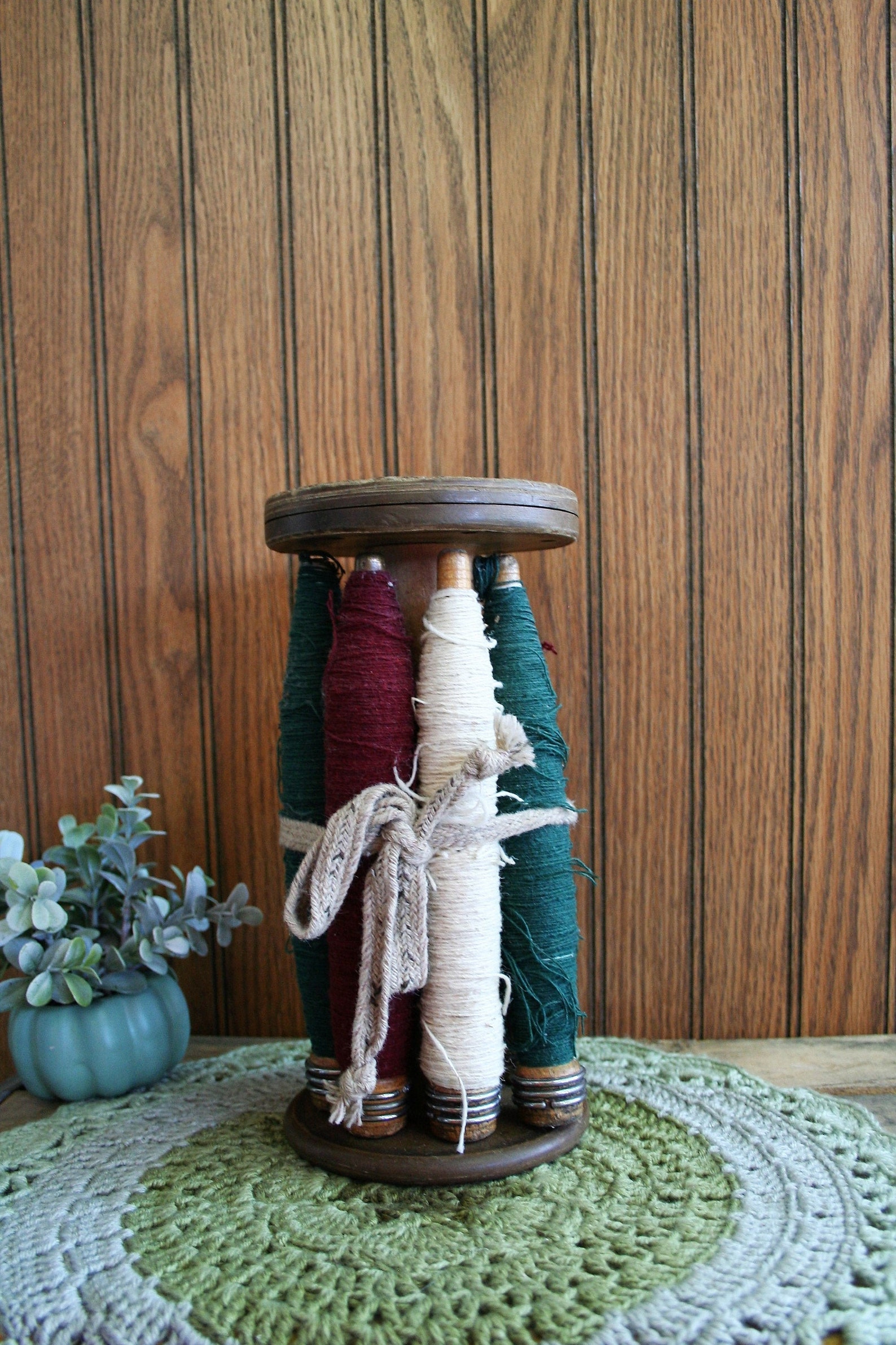 Antique Wooden Spools / Primitive/country Décor - Etsy