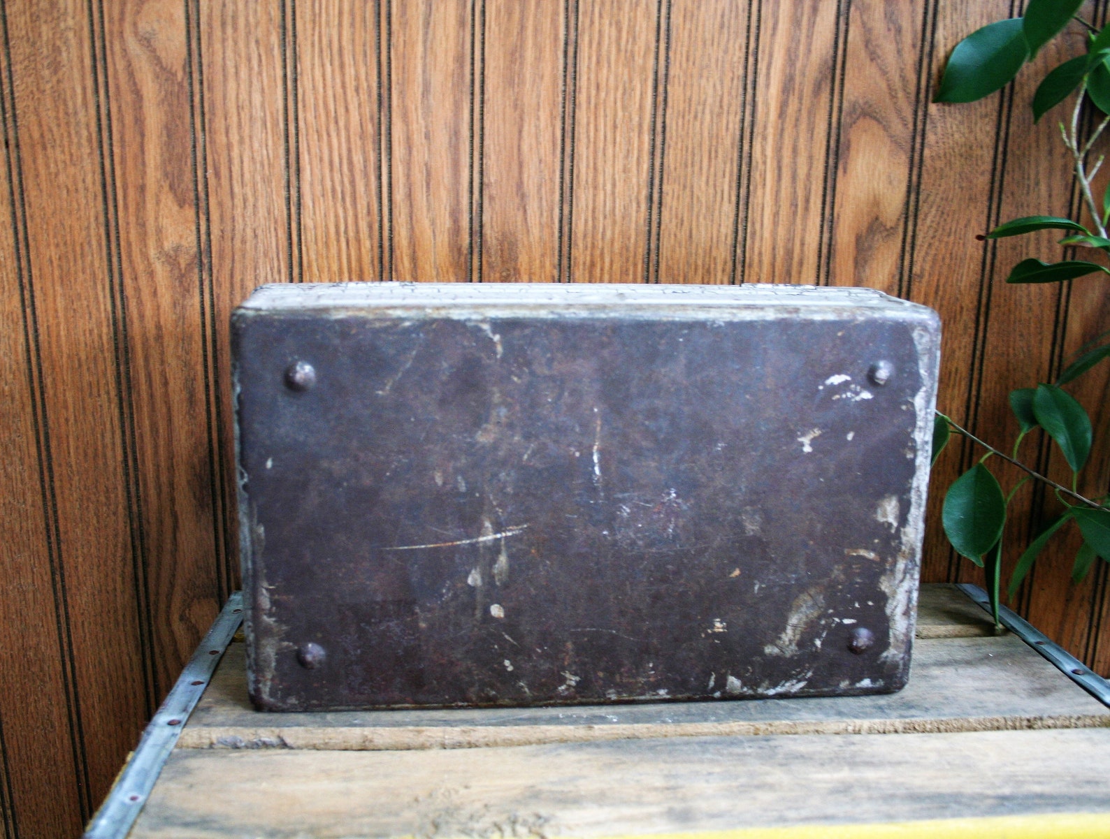 Fabulous Very Old Metal Box / Loaded With Charming Patina - Etsy