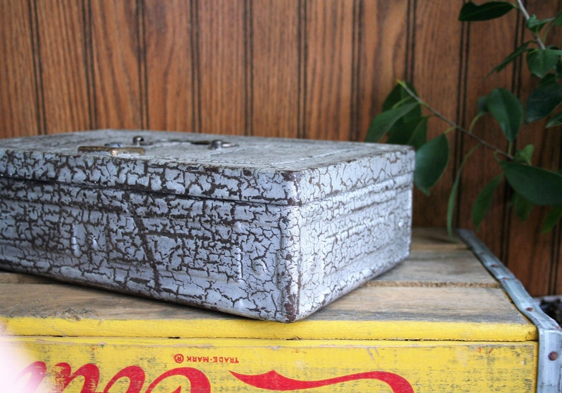 Fabulous Very Old Metal Box / Loaded With Charming Patina - Etsy