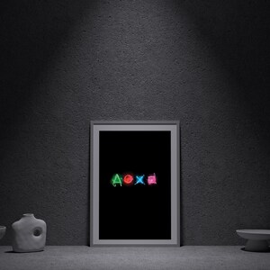 High Resolution Digital Printable Neon Poster - Etsy