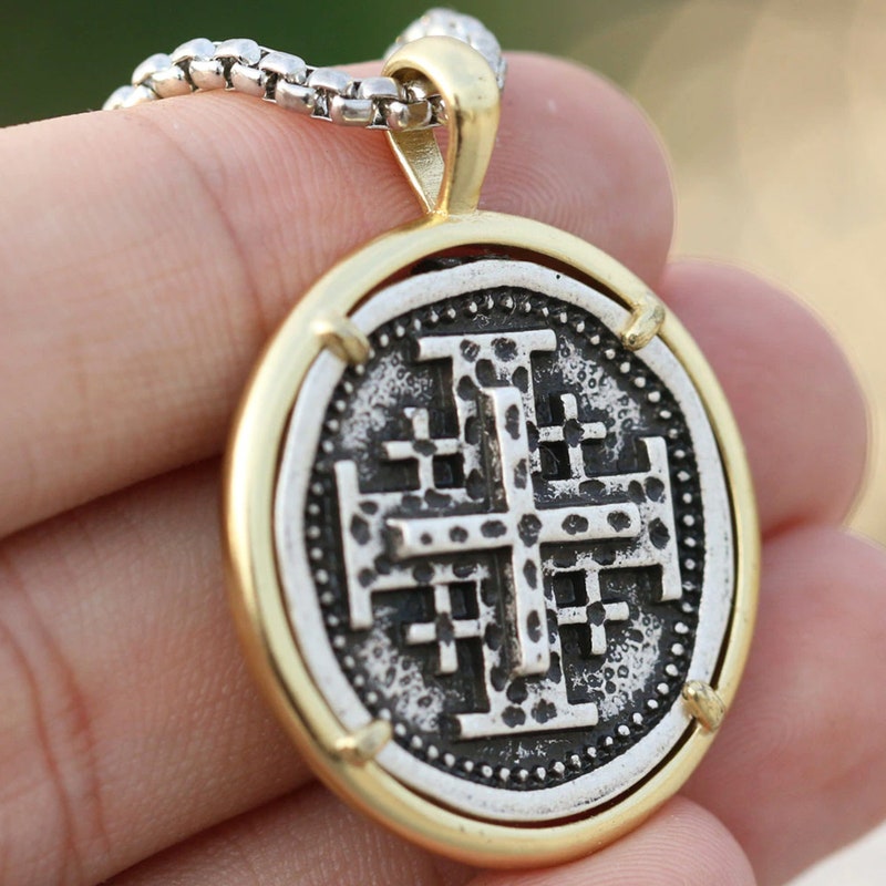 Jerusalem Cross Pendant - Etsy
