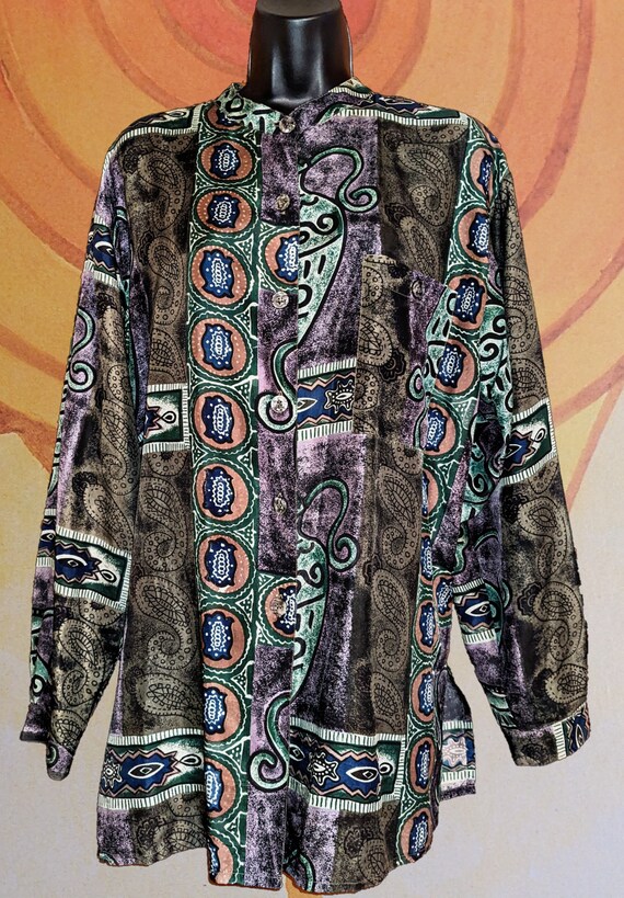 Vintage 90s oversize blouse - Gem