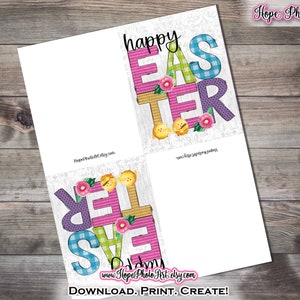 Happy Easter Cards for Kids, Springtime Easter Bunny, Set of 12, Easter ...