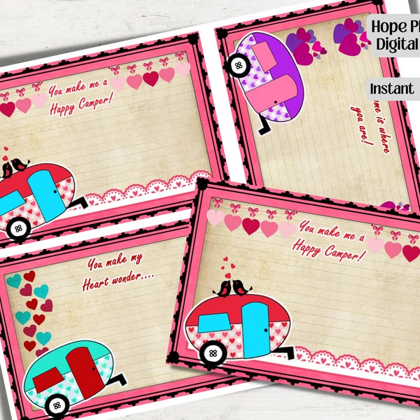 Valentine Camper - Etsy