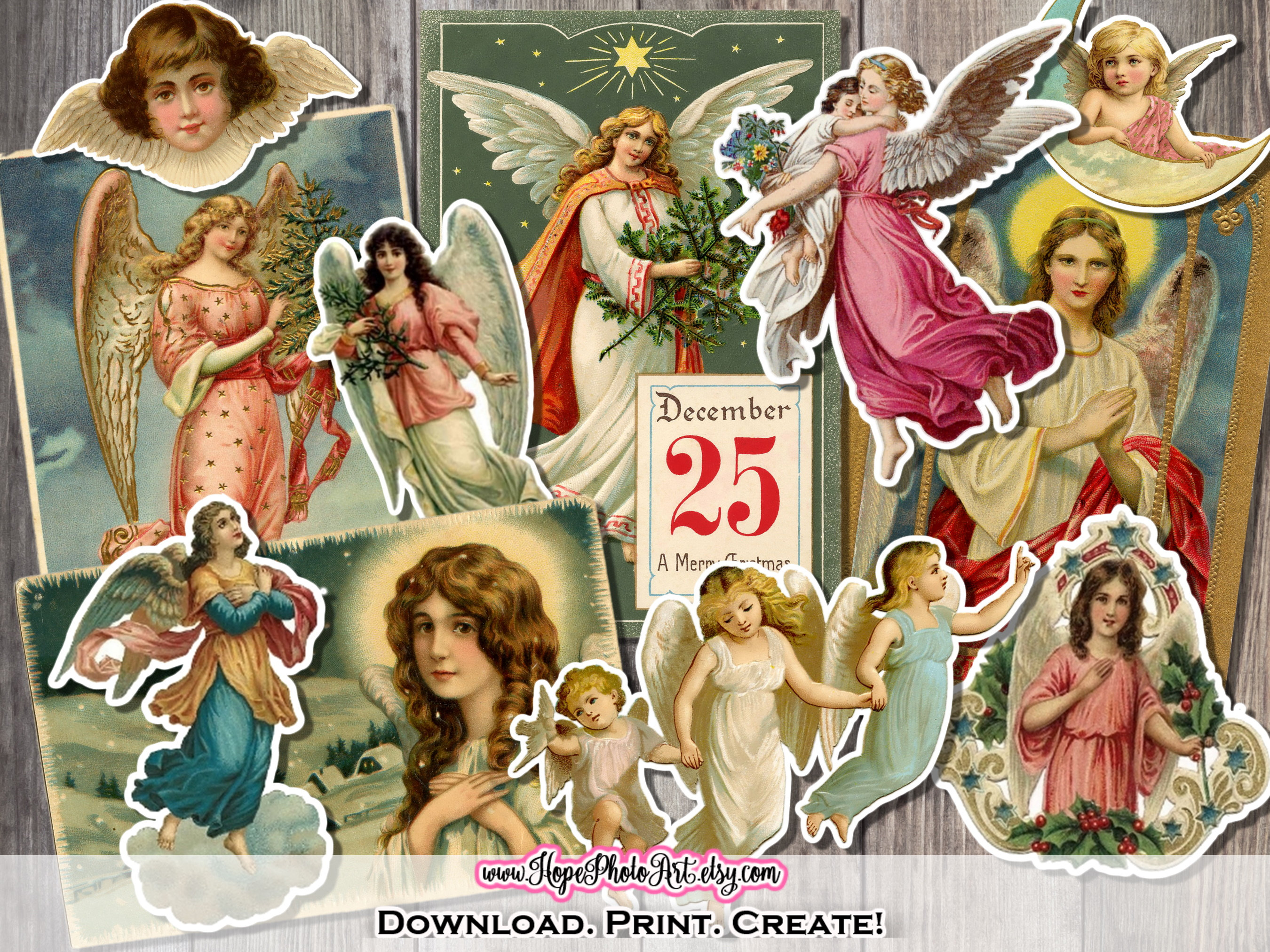 Victorian Christmas Angel Images