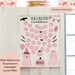 Pink Halloween Advent Calendar, Countdown, Cute Ghost, Pastel Pumpkins ...