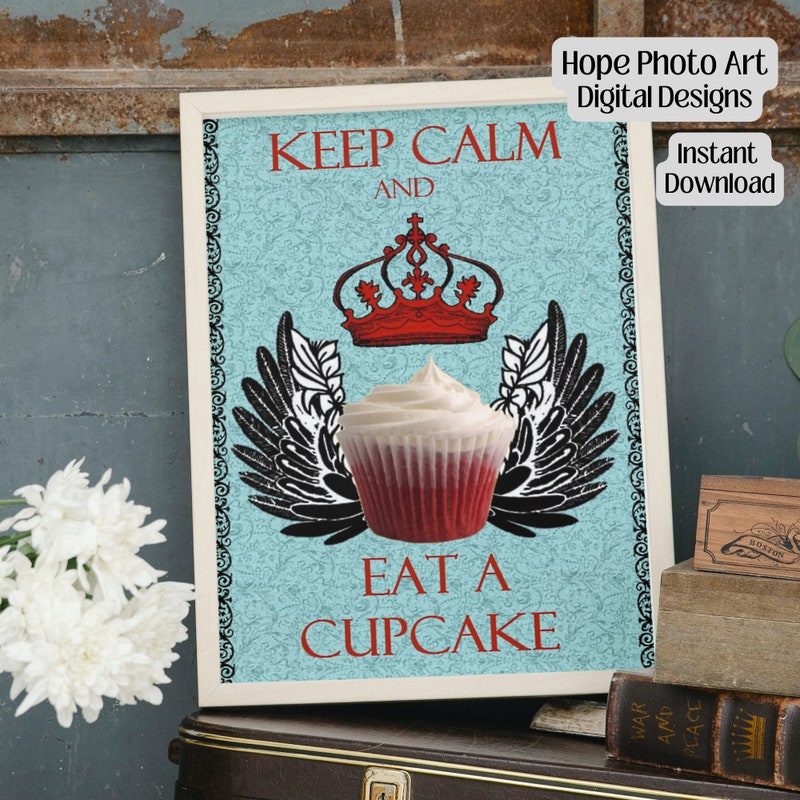 Keep Calm Eat - Etsy