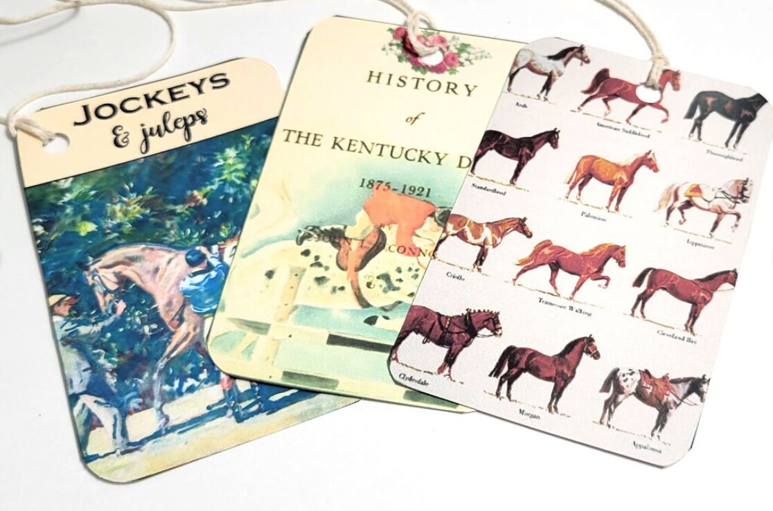 Vintage Kentucky Derby Cards, Ephemera, Junk Journal (digital Download ...