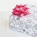 Printable Gift Wrapping Paper or Book Cover PDF Christmas 24 X 36 ...