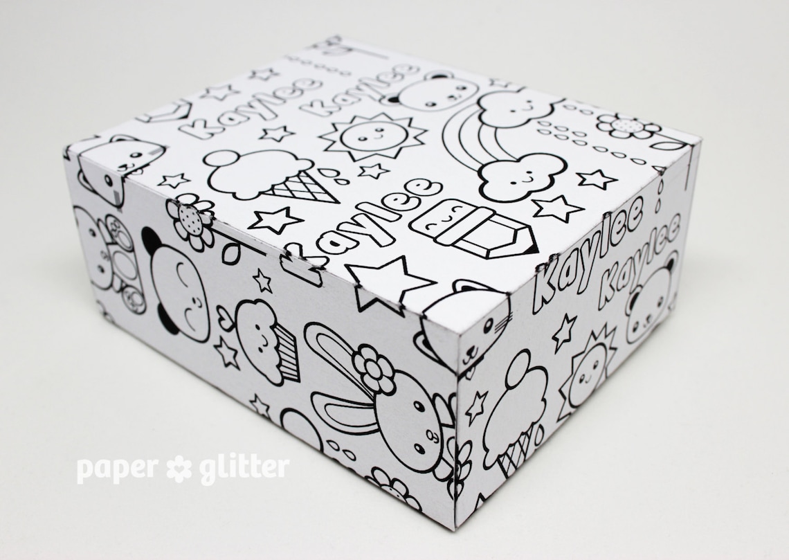 Printable Gift Wrapping Paper With Name or Book Cover PDF Editable Text ...