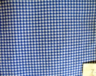 Tiny Check Fabric - Etsy