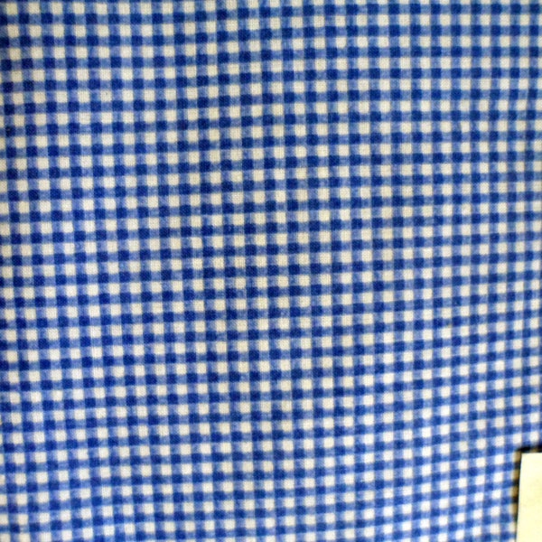 Blue and White Check - Etsy