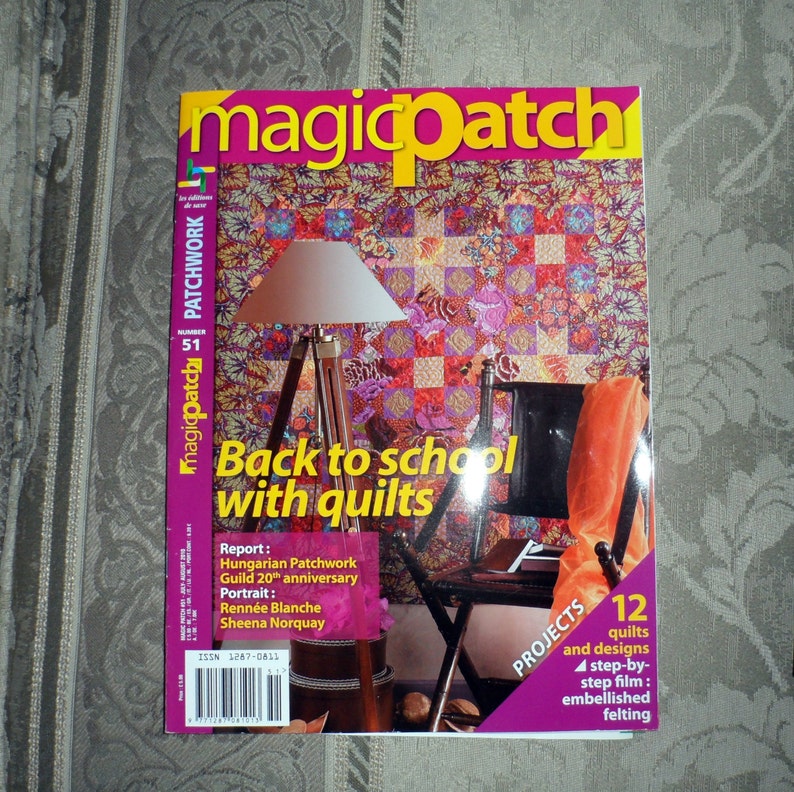 MAGIC PATCH PATCHWORK Magazine /July to August 2010 Volume No. | Etsy