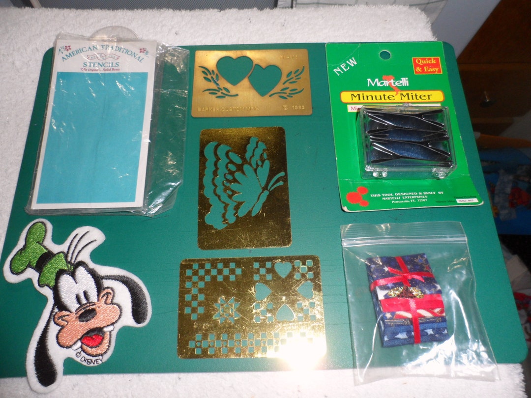 Jumble Lot of Quilters Notions/sewing Notions/quilting Card Making ...