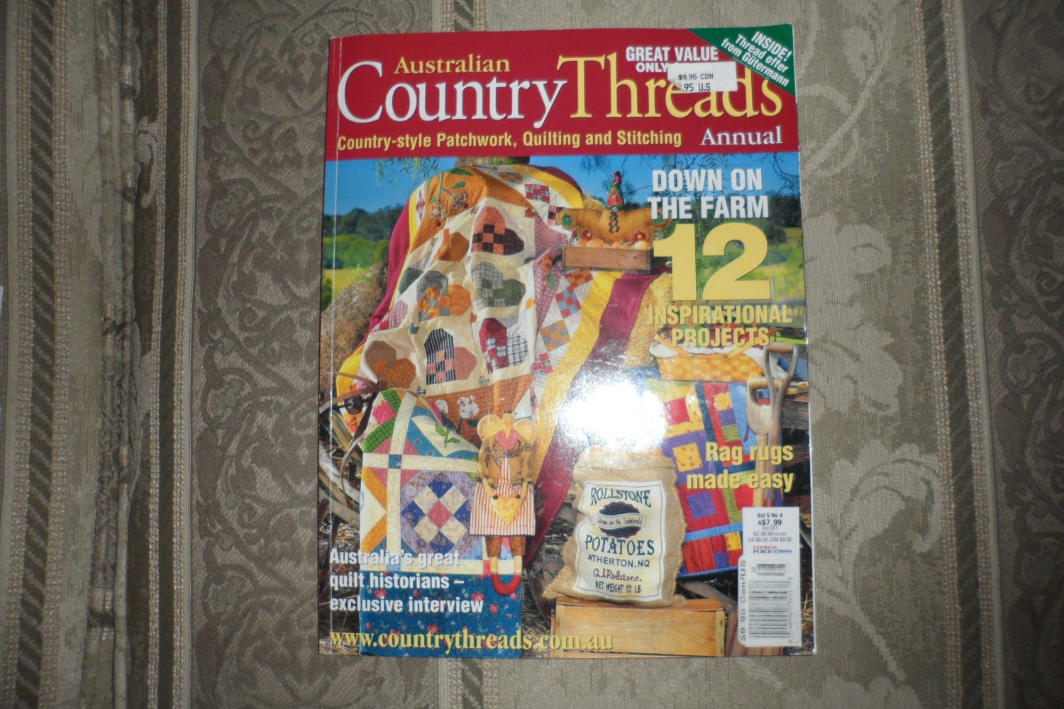 AUSTRALIAN COUNTRY THREADS / September 2005 Annual Country - Etsy Canada