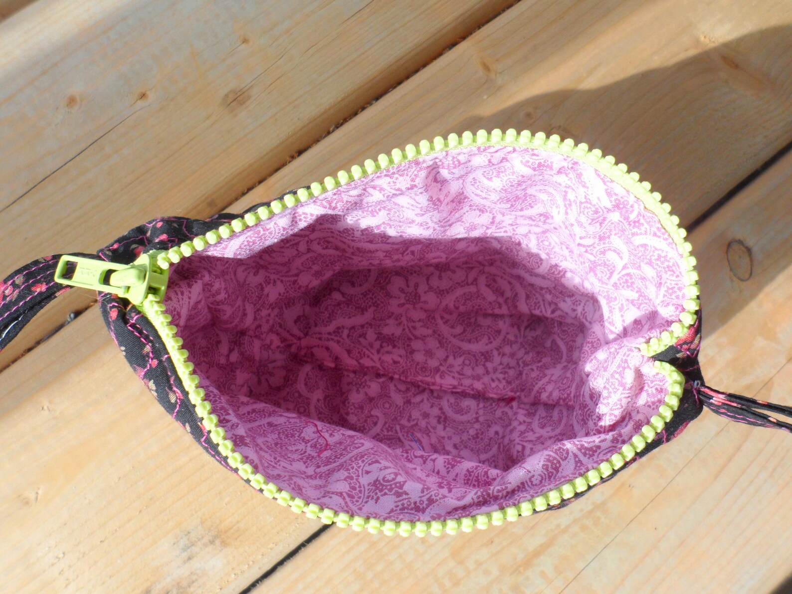 Ditty Bag/quilted Tiny Ditty Bag/tiny Project Bag/made Using 100% ...