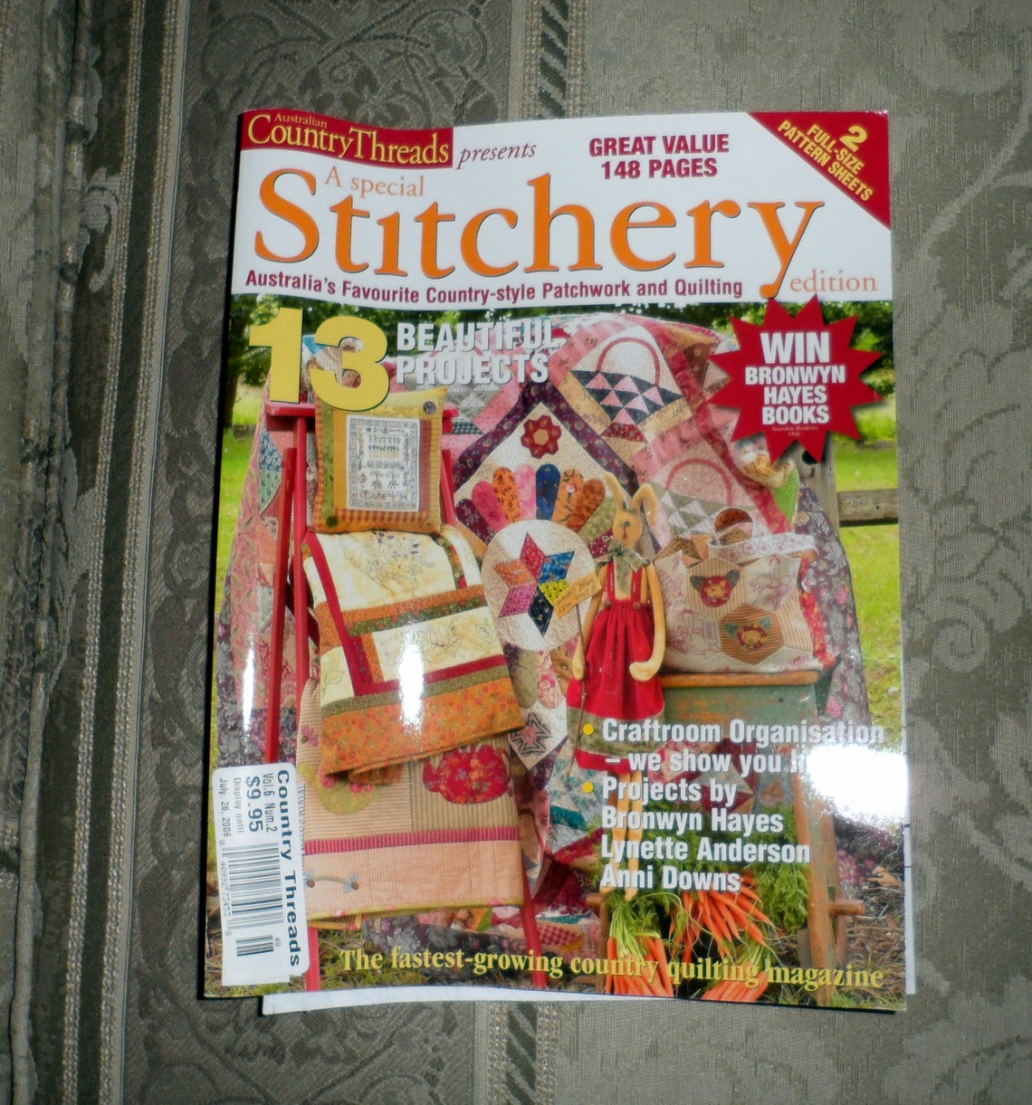 2006 Quilt Magazine AUSTRALIAN COUNTRY THREADS Presents A - Etsy Canada