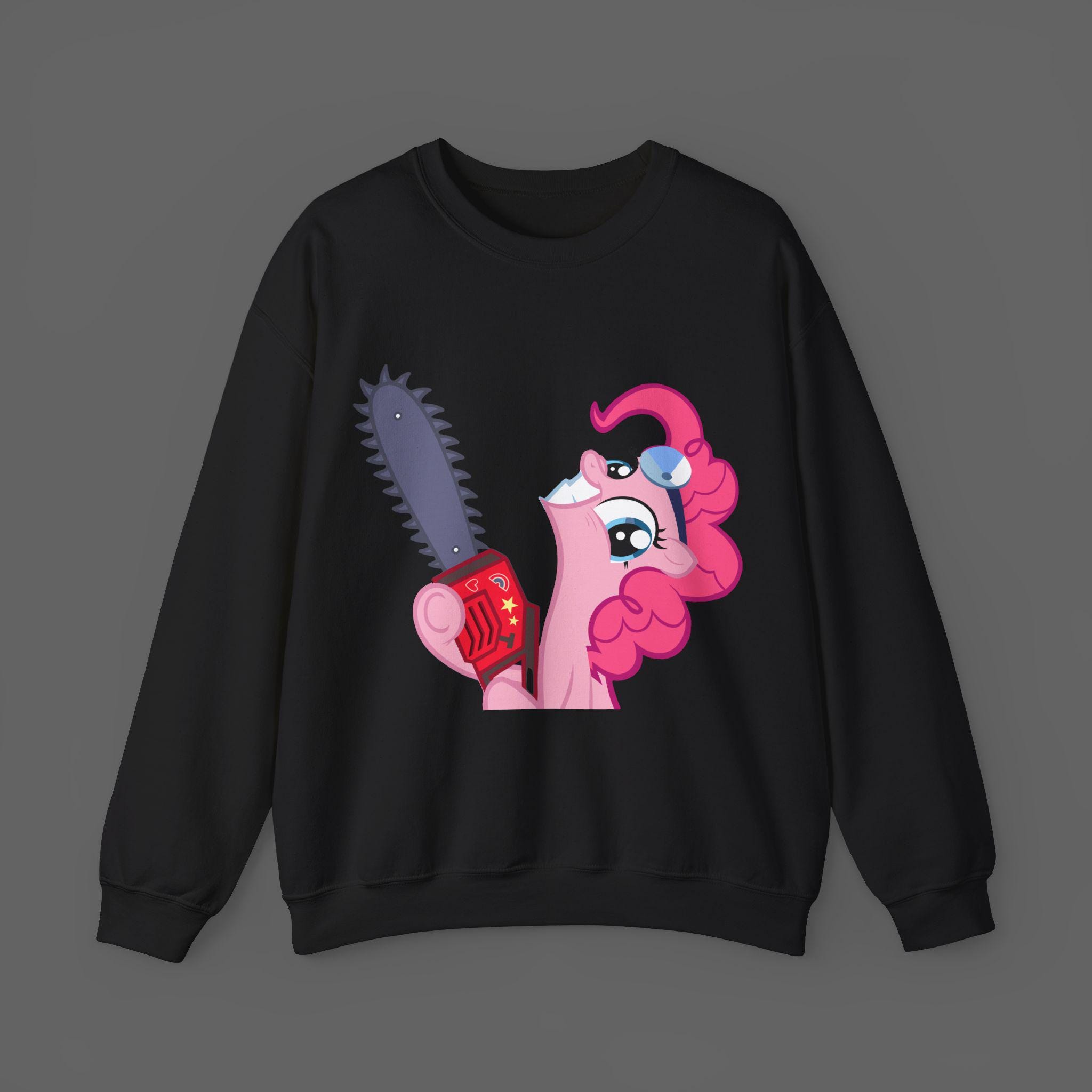 MLP My Little Pony Sweatshirt - Pinkie Pie Smile MV Long Sleeved T ...