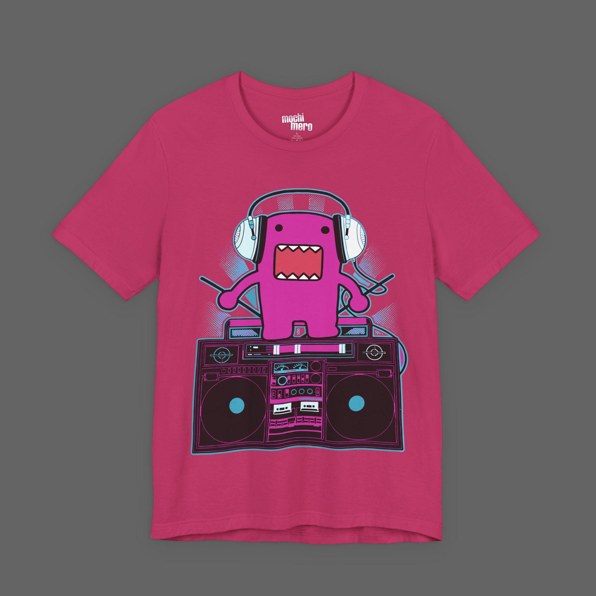 Domo Kun Tee - DJ Domo Scene Emo T-shirt - Harajuku Jumpstyle Party ...