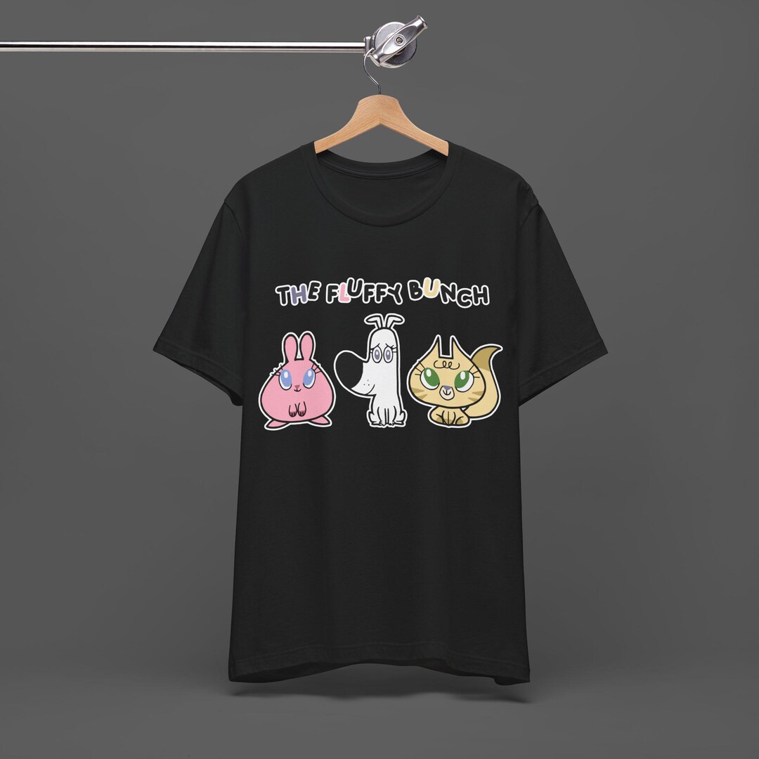 The Fluff Bunch Tee - Powerpuff Girls Cartoon Tshirt - Old Animation ...